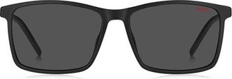 HUGO BOSS Boss Hg 1099/s 003/IR MATT BLACK Sunglasses Mens Acetate, Standard, 56