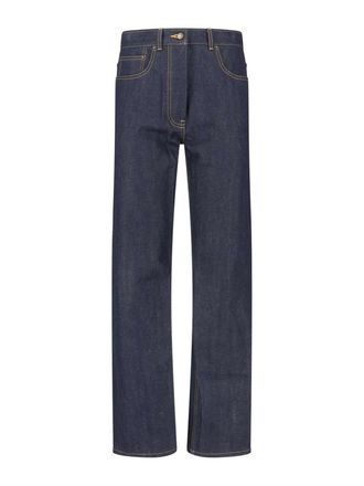 Thom Browne Jean Droit - Bleu