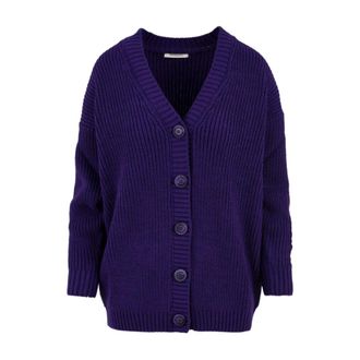 Hinnominate Cardigan Pullover f&uuml;r Damen - - Knitwear - Damen - Lila - XS