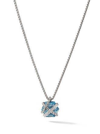 David Yurman collier Cable Wrap - Argent