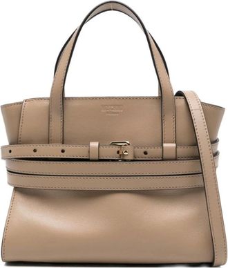 Moschino Femme, Sacs, Beige, Taille: ONE Size Sac cabas &agrave; boucle