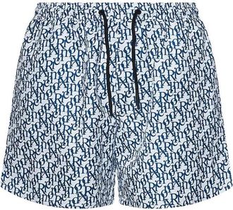 John Richmond Monogram Badeshorts - - Swimwear - Herren - Wei&szlig; - S