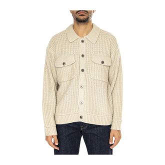 Obey Herren, Strickwaren, Beige, SGr&ouml;&szlig;e