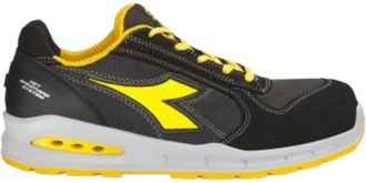 Diadora Run Airbox, Sicherheitsschuhe f&uuml;r Erwachsene, Unisex, Schwarz, 43 EU