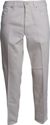 Don the Fuller Homme, Jeans, Beige, Taille: W36 Pantalon Coupe Carotte Seoul