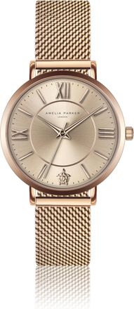 Amelia Parker Uhren aus Ros&eacute;gold