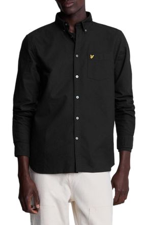 Lyle & Scott Oxford Hemd Herren - 100% Baumwolle | Button Down Kragen und Oxford Webart | XS-XXL