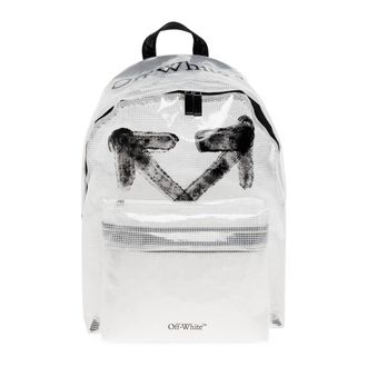 Off-white Logo Rucksack - - Bags - Herren - Schwarzk - ONE SIZE