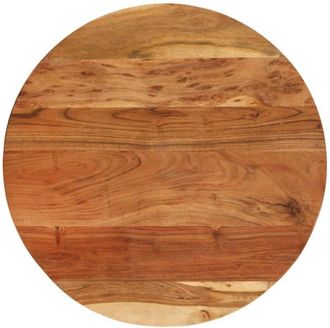 vidaXL Vidaxl - Beistelltisch 60x(42-62) cm Massivholz Akazie und Gusseisen