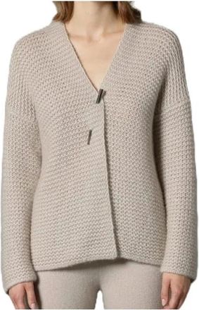 Sminfinity Femme, Pulls, Gris, Taille: 36/38 FR Fluffy Garter Jacke
