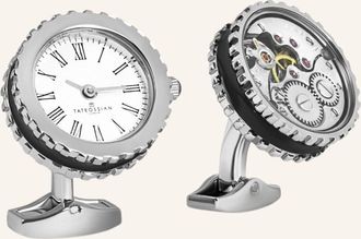 Tateossian Tateossian Manschettenkn&ouml;pfe Vintage Heritage Skelettuhr silber