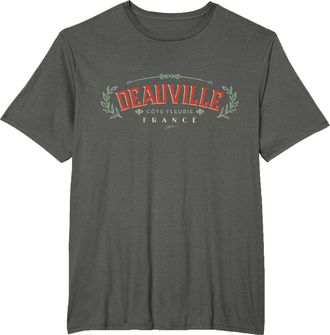 JCombs Deauville, Frankreich, Retro T-Shirt
