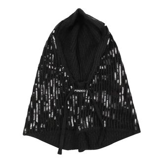 Pinko Pinko, Femme, Accessoires, Noir, Taille: ONE Size Betulla Balaclava