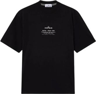 Stone Island Homme, Tops, Noir, Taille: M Stone Island T-shirts et Polos Noir