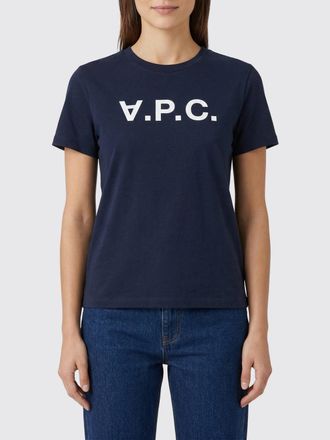 A.P.C. T-Shirt A. P.C. Femme couleur Bleu