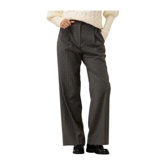Second Female Stylische Hollanda Hose - - Trousers - Damen - Grau - L
