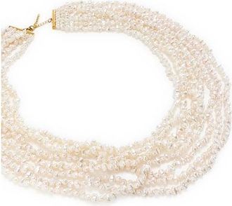 Au Printemps Paris Collier multi-rangs en perles