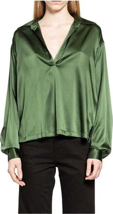 Tom Ford Femme, Blouses et Chemises, Vert, Taille: 36 FR Blouses