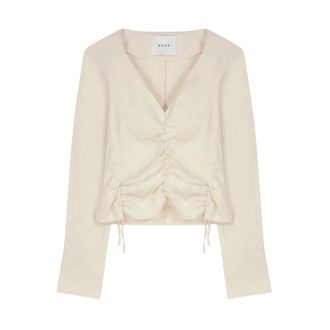 R&oacute;he Stilvolle Tanktops f&uuml;r Frauen - - Tops - Damen - Beige - S