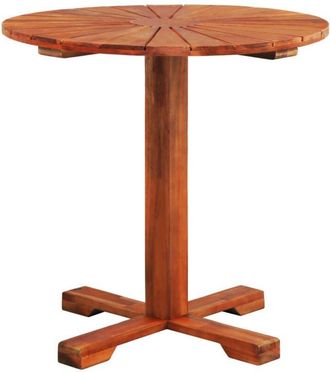 vidaXL Bistrotisch 70x70 cm Massivholz Akazie Vidaxl