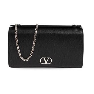 Valentino Garavani VLogo Signature Wallet on a Chain - - Accessories - Damen - Schwarzk - ONE SIZE