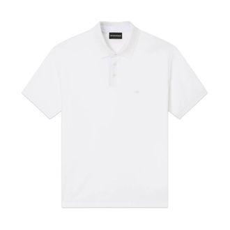 Emporio Armani Homme, Tops, Blanc, Taille: M Polo Chemises