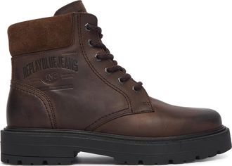 Replay Schn&uuml;rschuhe REPLAY GMC1V.000.C0203L Dunkelbraun