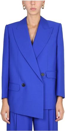 Alexander McQueen Damen, Jacken, Blau, XSGr&ouml;&szlig;e