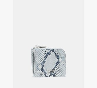 Kate Spade New York Mini-Kartenetui Mit Rei&szlig;verschluss In Schlangenpr&auml;gung