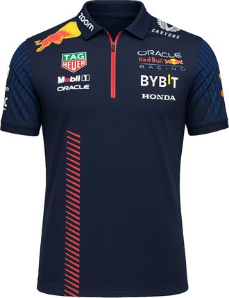 Castore Red Bull Racing F1 Team Formel Herren Polohemd Navy