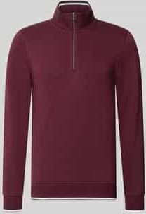 Christian Berg Sweatshirt mit Troyer-Kragen