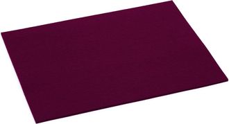 Hey Sign Tischset Filz 4-teilig rechteckig 5mm in vielen Farben Farbe:26 - Aubergine