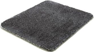 Kleine Wolke Badteppich Ricco mit 50 x 60 cm in Schiefer aus 100% Polyester