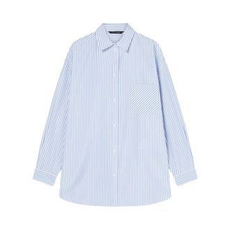 A|X Armani Exchange Gestreiftes Hemd - - Blouses & Shirts - Damen - Blau - S