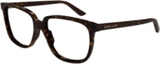Bottega Veneta unisex, Accessoires, Brun, Taille: 56 MM Lunettes de vue carr&eacute;es
