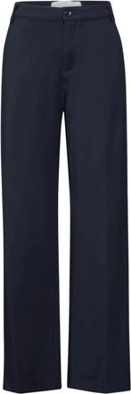 Street One Pantalon cigarette - Femme - Pantalons - Bleu - Taille: 48 FR L32