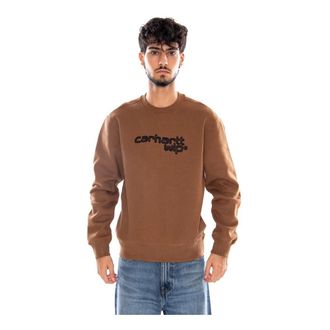 Carhartt Work in Progress Wireless Sweat - - Sweatshirts & Hoodies - Herren - Braun - S