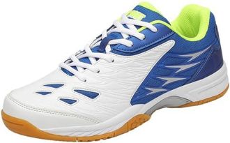 Generic Chaussures de Badminton pour Homme Antid&eacute;rapantes R&eacute;sistantes &agrave; lusure Tennis Sport Confortables Chaussures dEntra&icirc;nement Badminton Squash,Bleu,40 EU