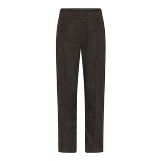 C.Ro Straight Leg Hosen - - Trousers - Damen - Braun - L