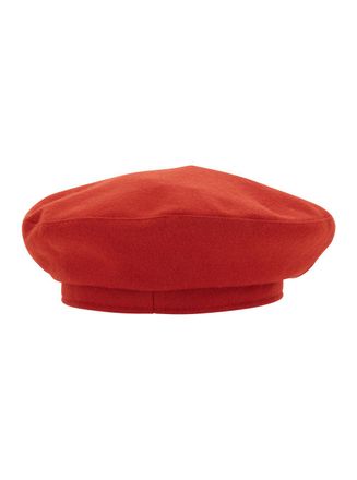 Barbour Womens Beanie, Red Wool Hat