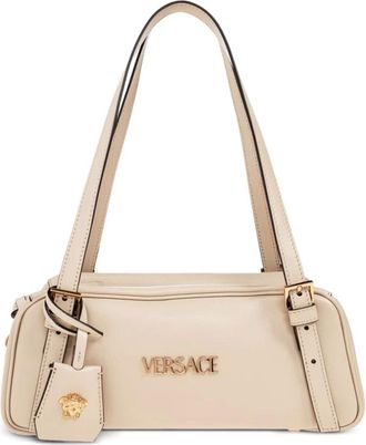 Versace Femme, Sacs, Beige, Taille: ONE Size Sac fourre-tout &agrave; breloque Medusa