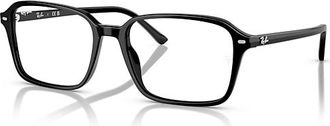 Ray-Ban Raimond Transitions Sonnenbrillen Schwarz Fassung Blau Glas 58-18