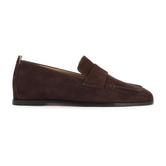 Kazar Femme, Chaussures, Brun, Taille: 41 EU Kazar Studio Chaussures marron fonc&eacute; en daim avec bout carr&eacute;