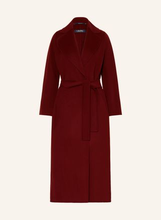 Max Mara Wollmantel Poldo rot