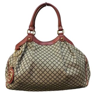 Gucci Sac &agrave; main vintage doccasion - Femme - Pre-owned - Beige - Taille: ONE Size