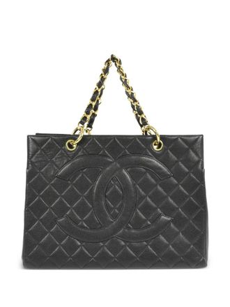 Chanel 1997 Handtasche mit CC - Schwarz