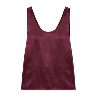 Anine Bing Lea Top - - Tops - Damen - Rot - L