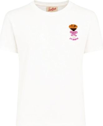 MC2 Saint Barth Femme, Tops, Blanc, Taille: 40 FR Emilie T-shirt