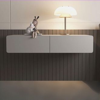 Generic Schminktisch H&auml;ngend,Wandmontage,Wandschrank Mit Zwei Schubladen,Wandkommode for Schlafzimmer,Garderobe H&auml;ngeschrank,Wandschublade,Nachttisch H&auml;ngend(