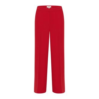 Soaked In Luxury Weite Hose in Salsa - - Trousers - Damen - Rot - XL